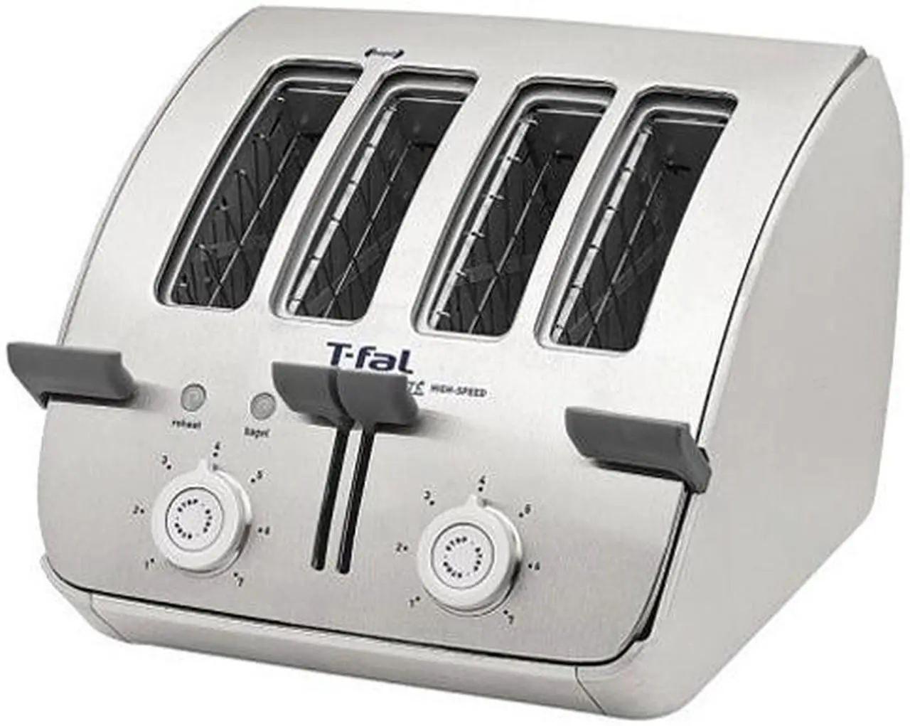 T-Fal TT7495002 Stainless Steel Avante Deluxe 4-Slice Toaster - Newegg.com