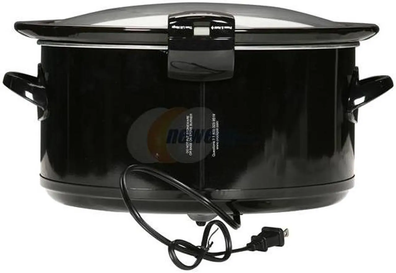 CROCK-POT SCVPS600-B Black Oval Smart-Pot Slow Cooker - Newegg.com