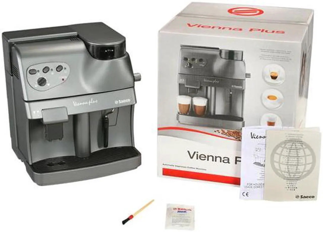 Saeco RI9737/20 Vienna Plus Super-Automatic Espresso Machine Graphite ...