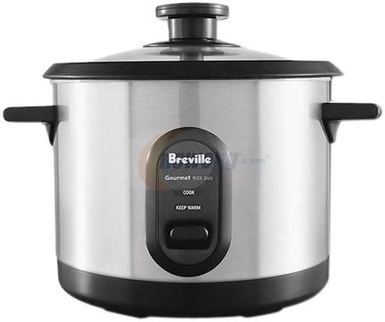 Breville BRC350XL Silver Gourmet Duo 10-Cup Rice Cooker - Newegg.com