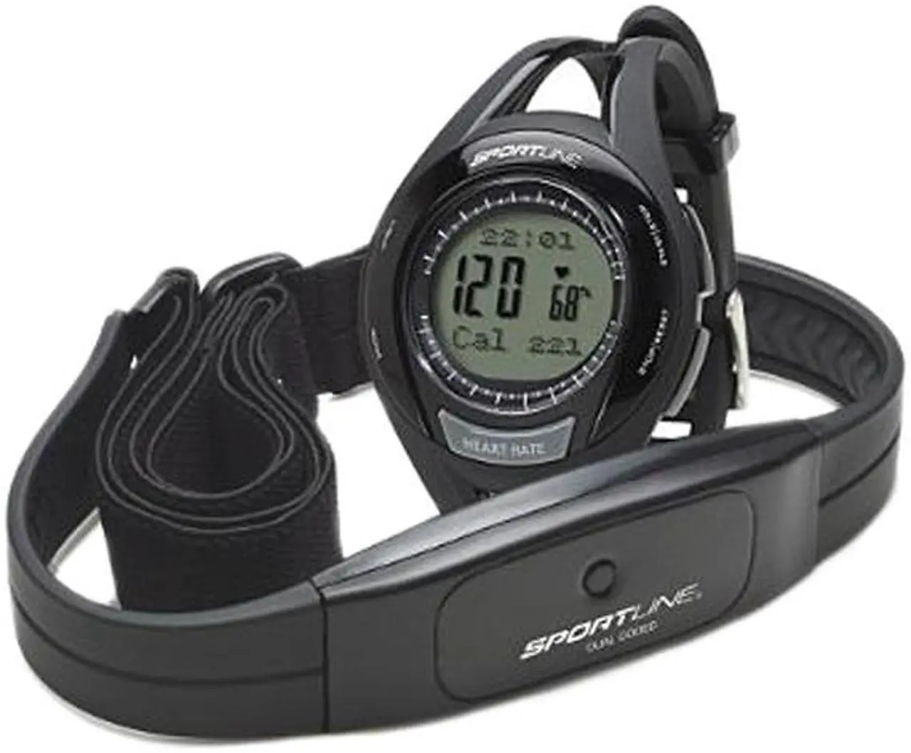 Sportline SP1412BK Men Cardio Heart Rate Watch - Newegg.com