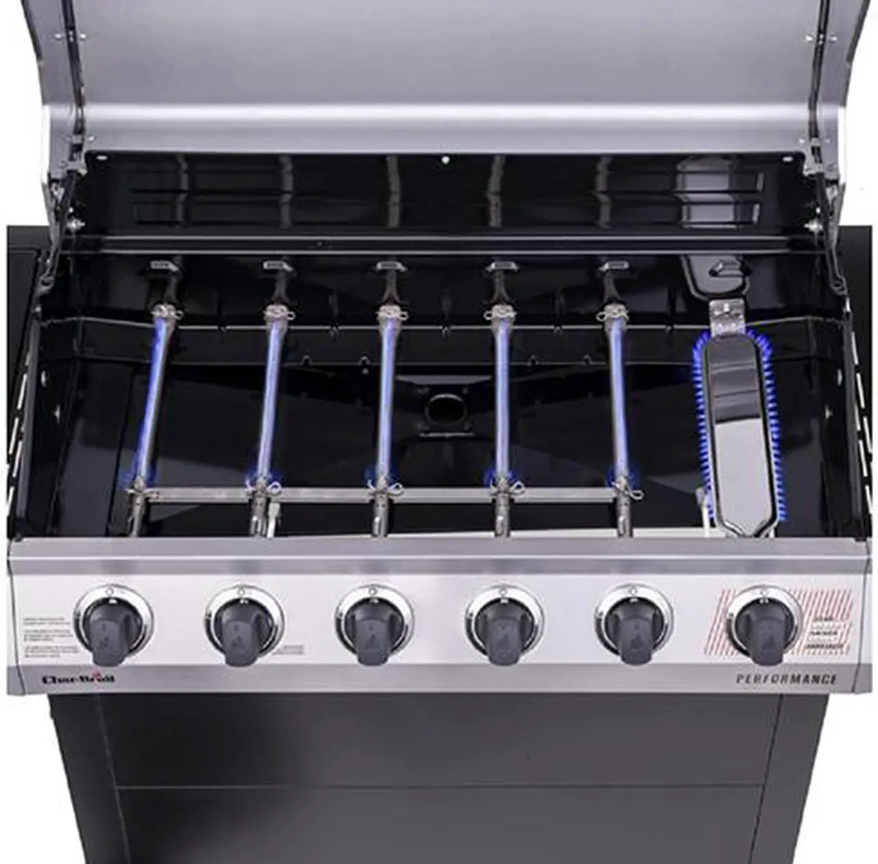 Char-Broil 463228622 Performance Series 6-Burner Gas Grill & Griddle ...
