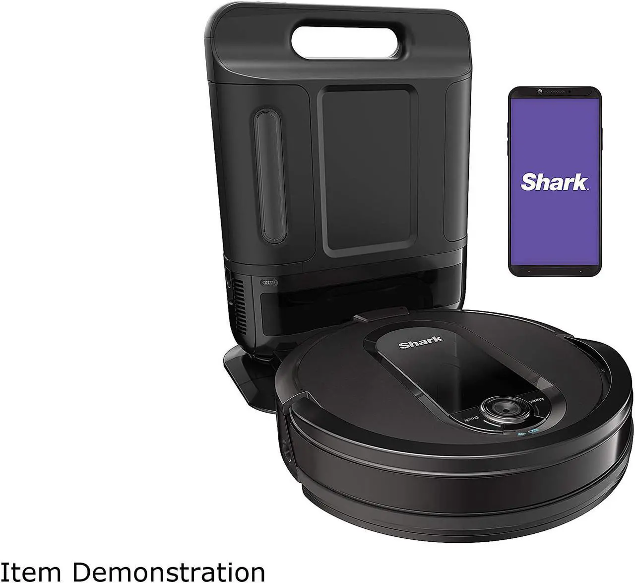 Refurbished: Shark UR1000SR IQ Robot Self-Empty Robot Vacuum with Wi-Fi ...