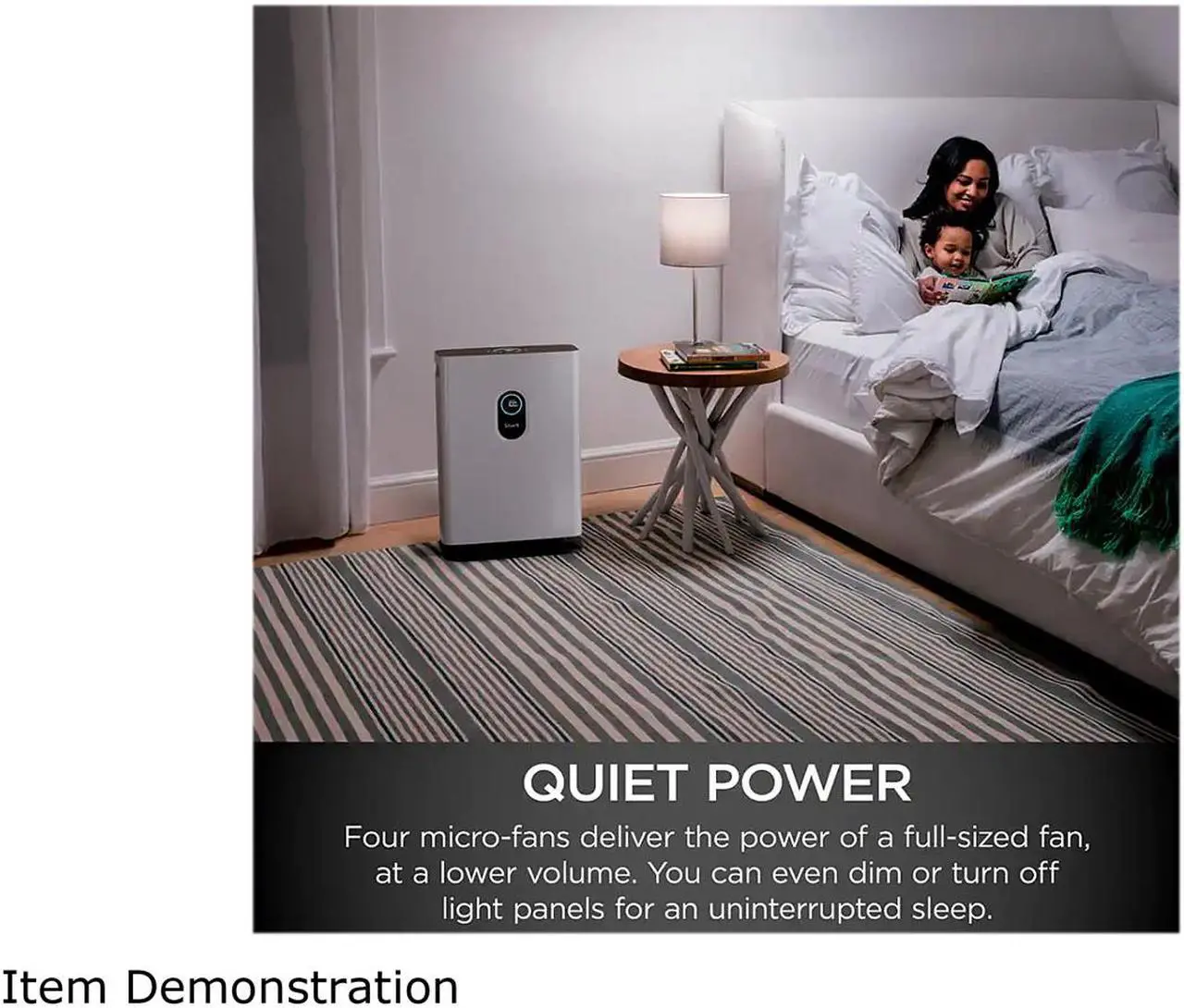 Shark HE401 Air Purifier 4 w/ Anti-Allergen Multi-Filter ADV Odor Lock ...