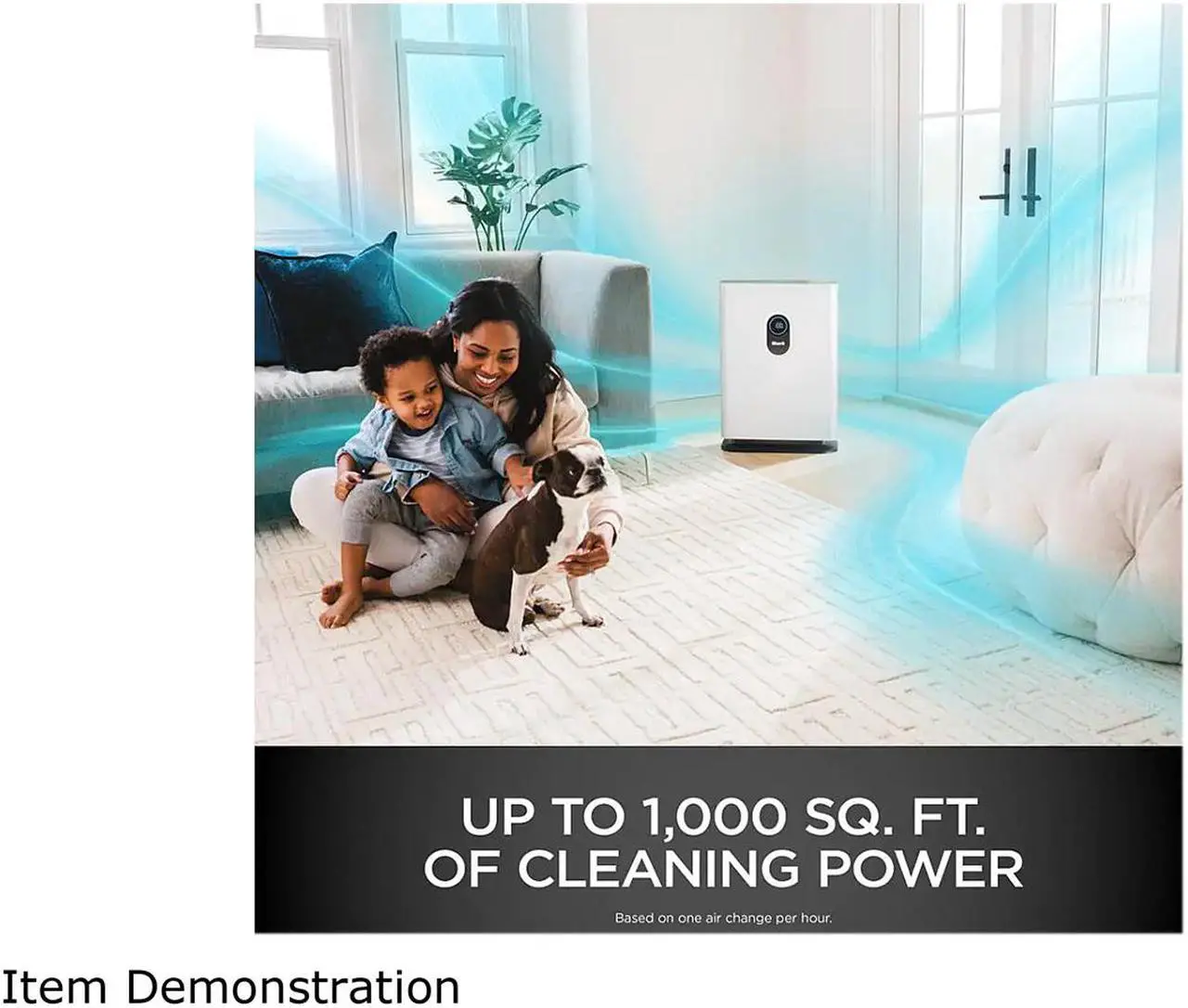 Shark HE401 Air Purifier 4 w/ Anti-Allergen Multi-Filter ADV Odor Lock ...