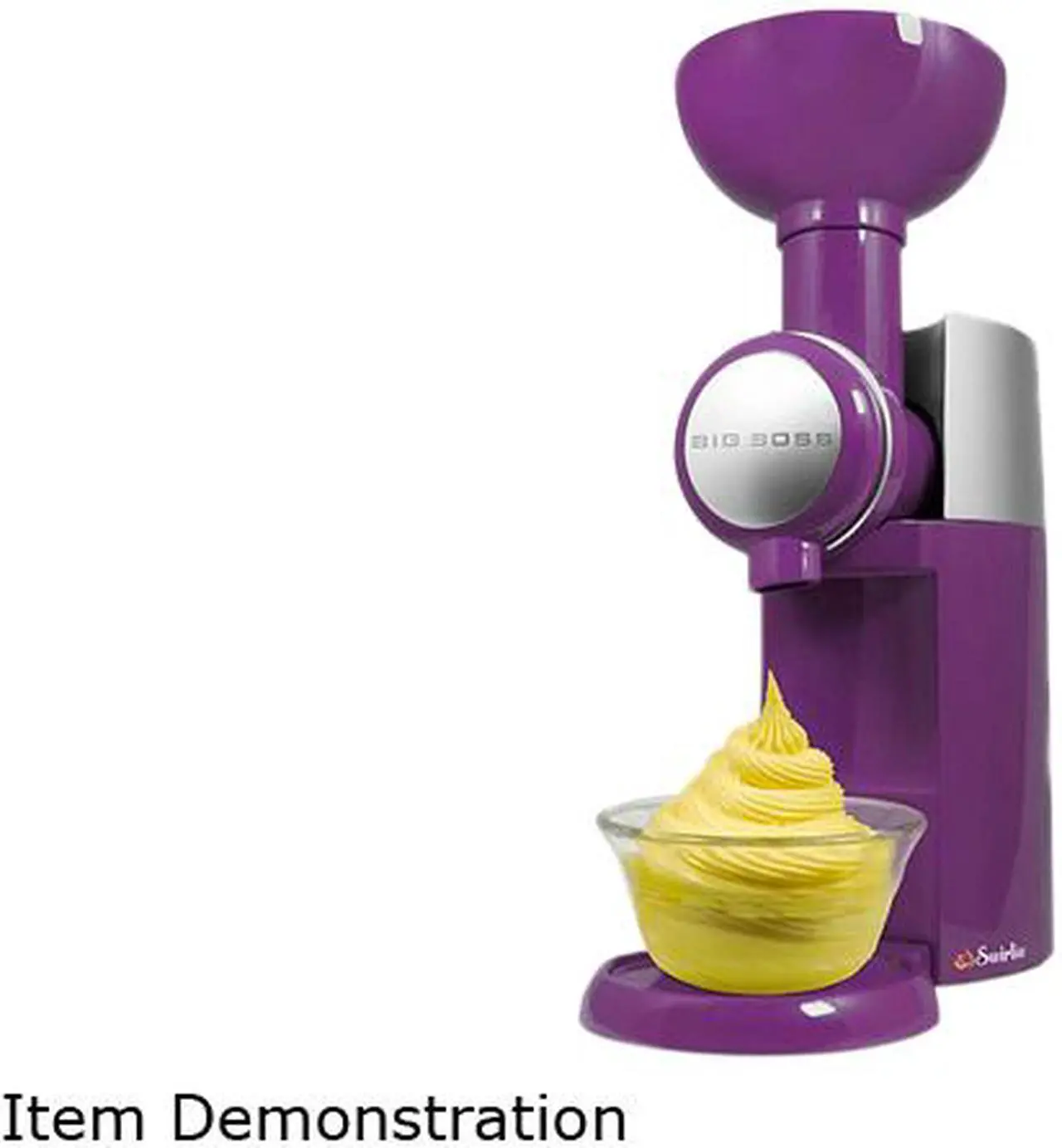 Big Boss 9370 Swirlio Frozen Fruit Dessert Maker, Purple - Newegg.com