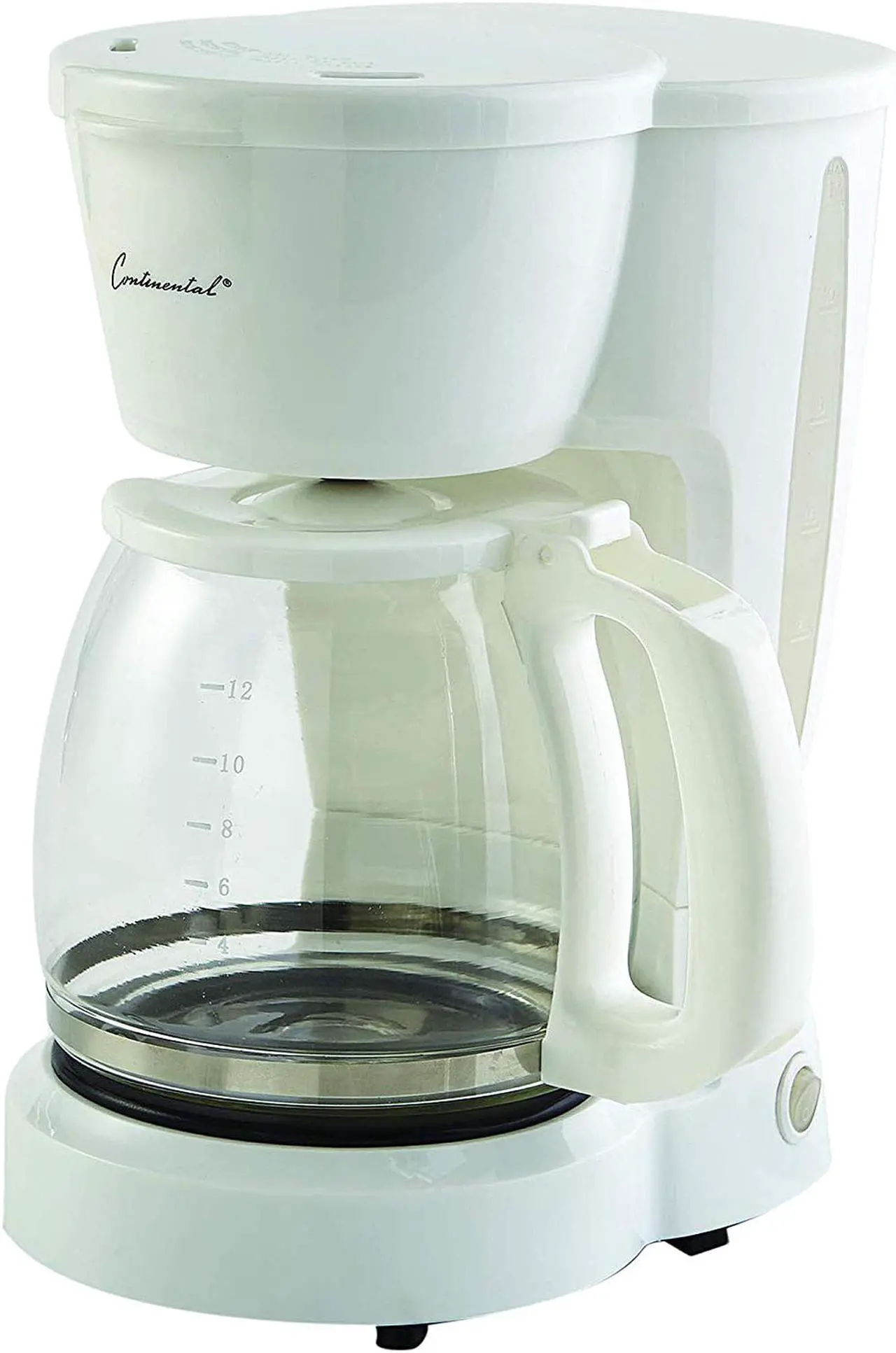 Continental Electric 12-Cup Coffee Maker, White CE-CM291 - Newegg.com
