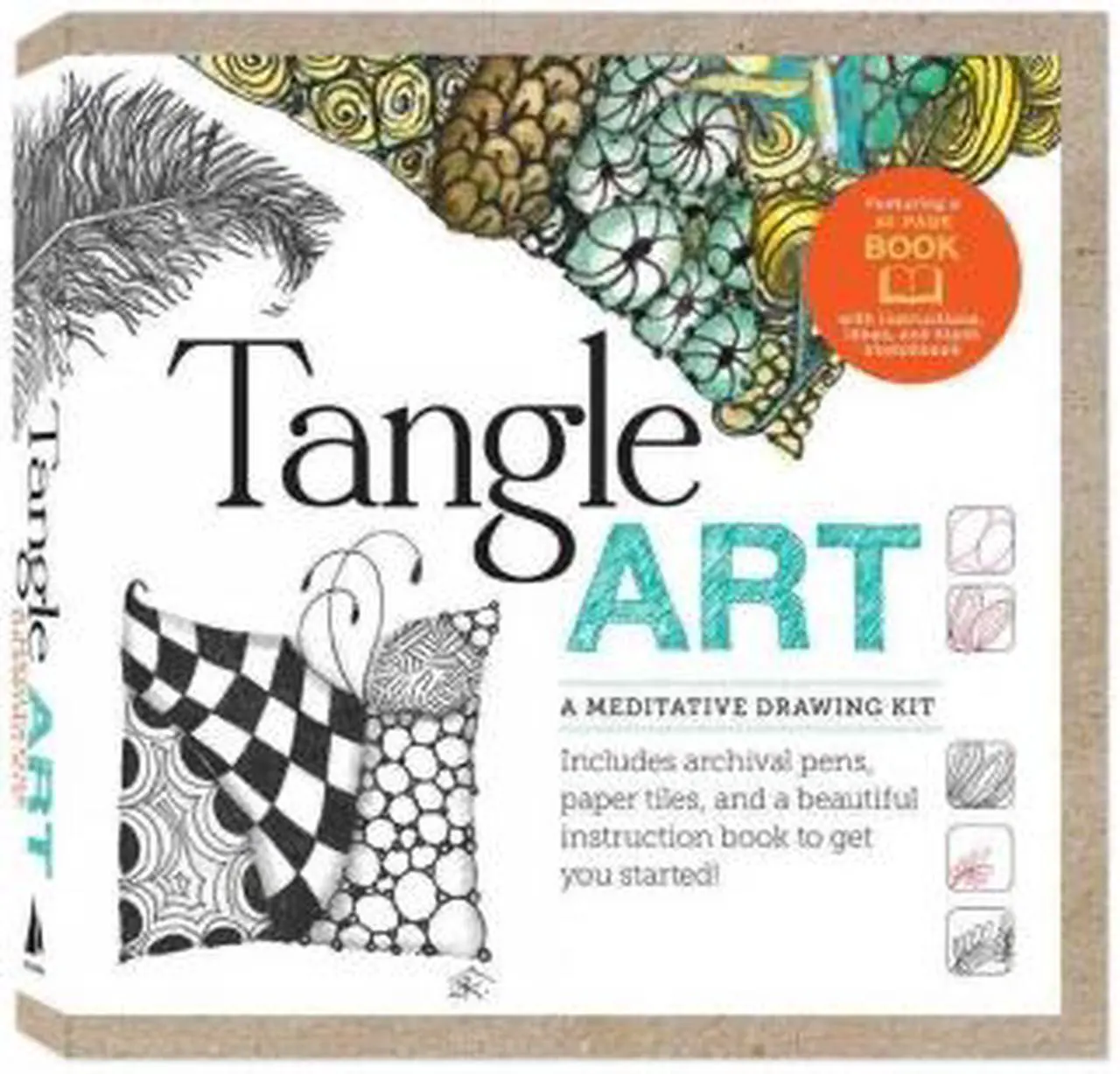 Tangle Art a Meditative Drawing Kit BOX CSM - Newegg.com