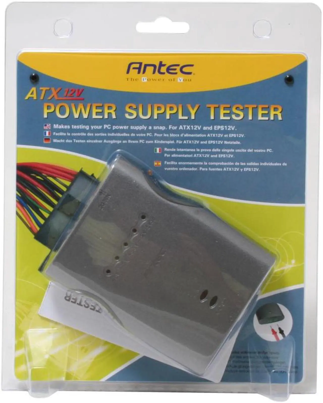 Antec ATX12V PSU Tester ATX12V Power Supply Tester - Newegg.com