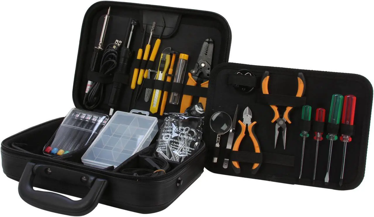 Syba SY-ACC65054 41-Piece Professional Workstation Repair Tool Kit, PU ...