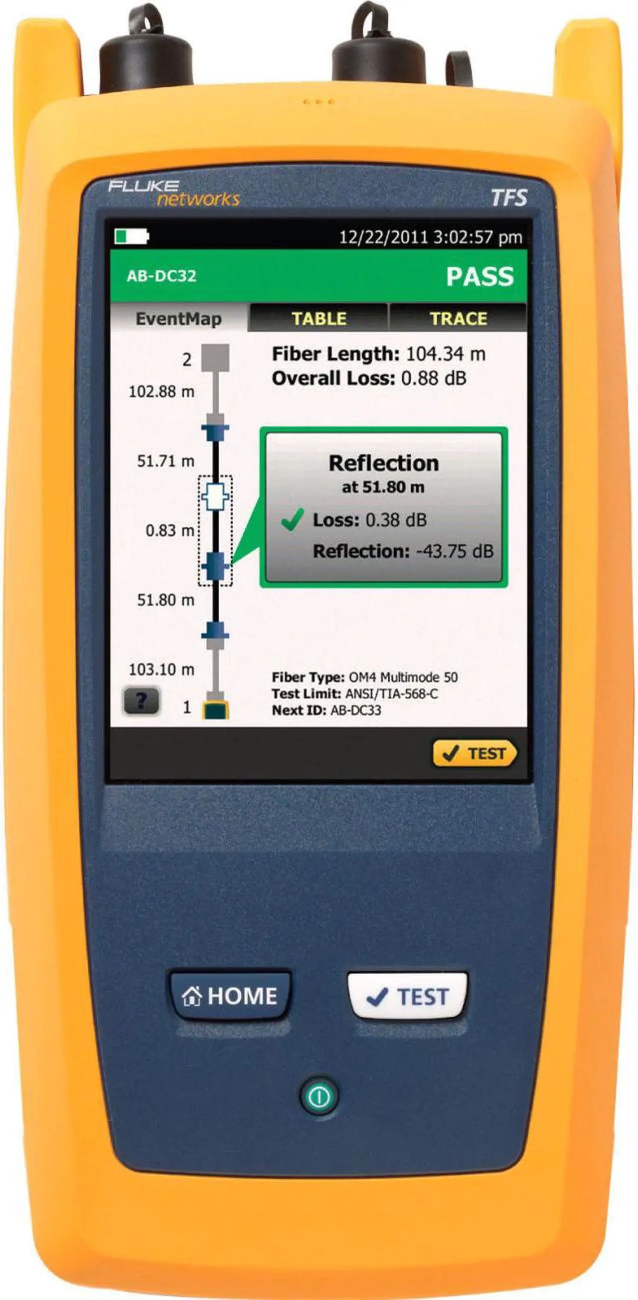 Fluke Networks OptiFiber Pro Quad OTDR with Inspection Kit and 1 Year ...
