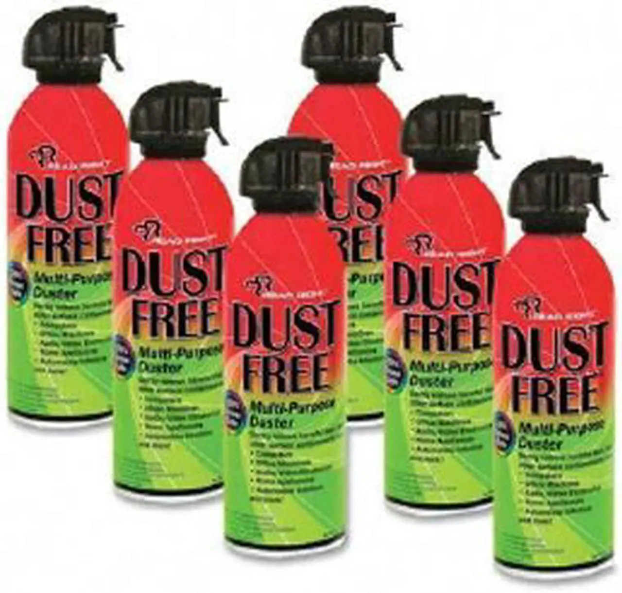 Read Right® DustFree Multipurpose Duster, 6 10oz Cans/Pack - Newegg.com