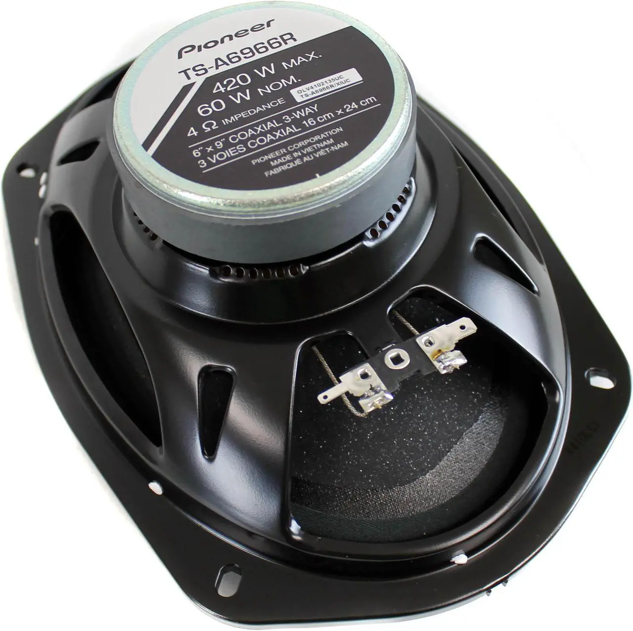 Pioneer 6x9 Inch 3-Way 420W Coaxial Audio Stereo Speakers (Pair) | TS-A6966R - Newegg.com