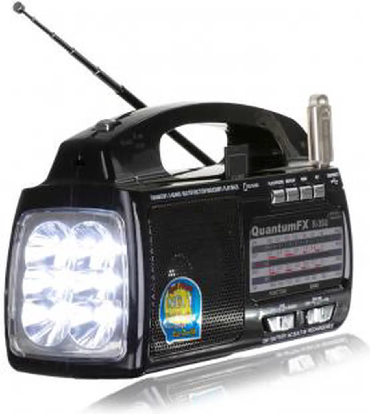 Quantum FX R30U AM/FM/Shortwave Radio-Built in Flashlight - Newegg.com