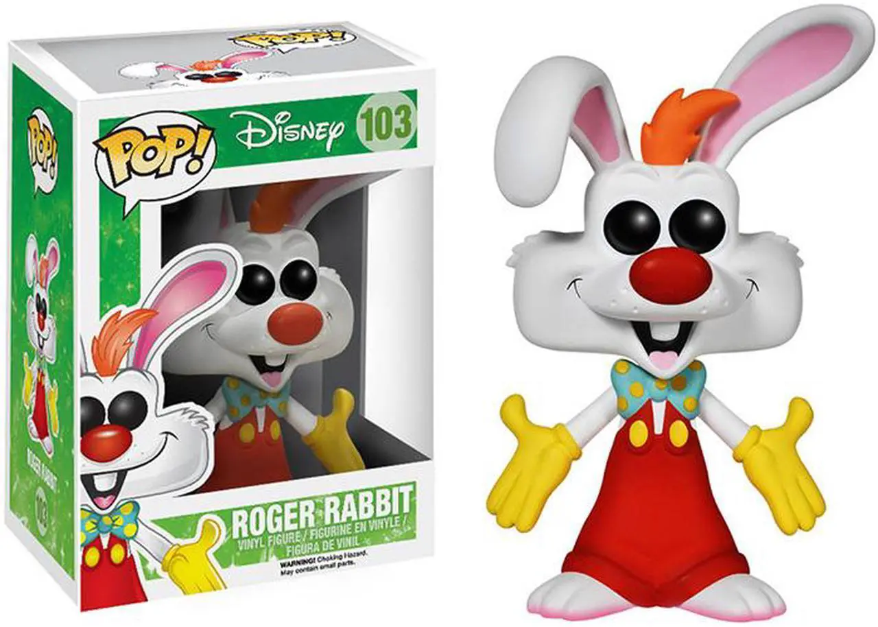 Pop! Disney Who Framed Roger Rabbit Roger Rabbit Vinyl Figure - Newegg.com
