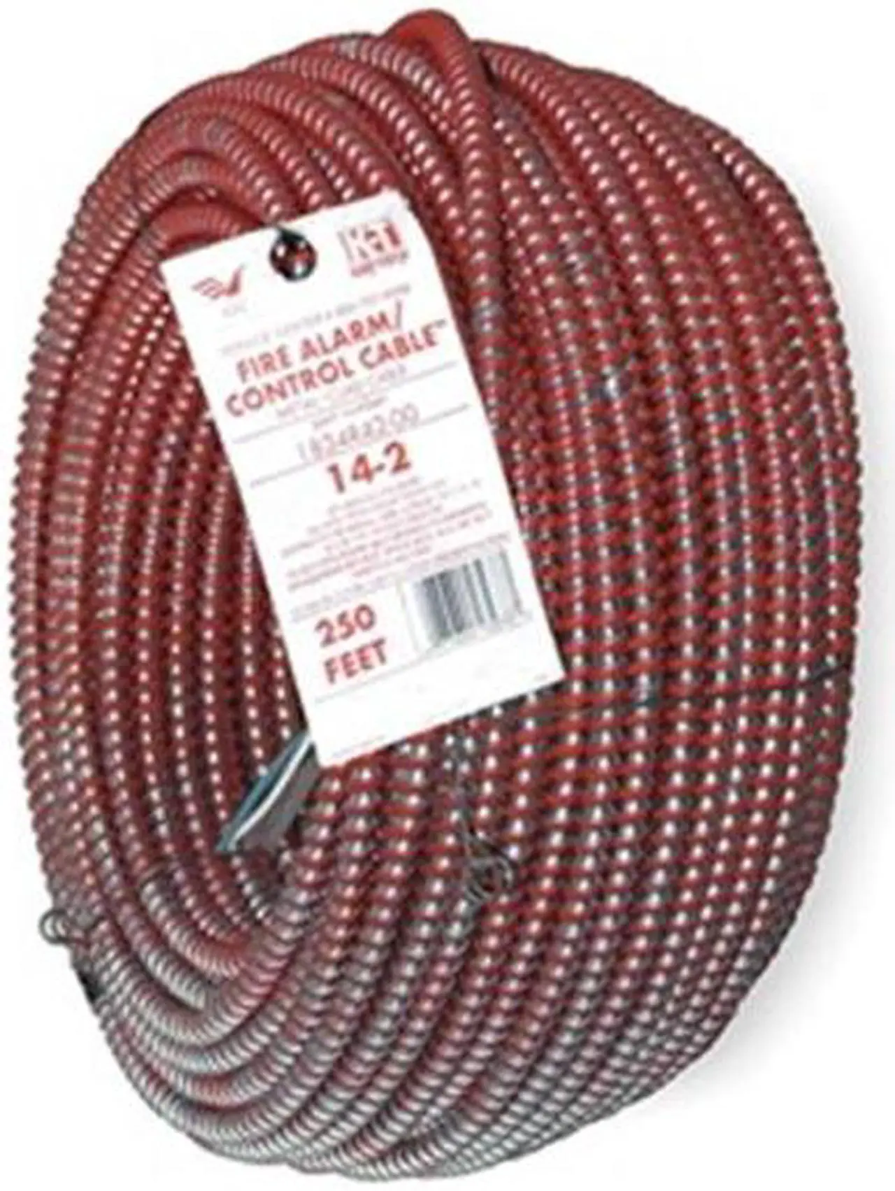 AFC FIRE ALARM CABLES 1834R42-00 14 AWG 2 Conductor Armored Cable 15A ...