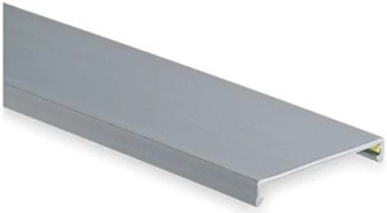 PANDUIT C2LG6-F Wire Duct Cover,Flush,Gray,2.25W x 0.35D - Newegg.com