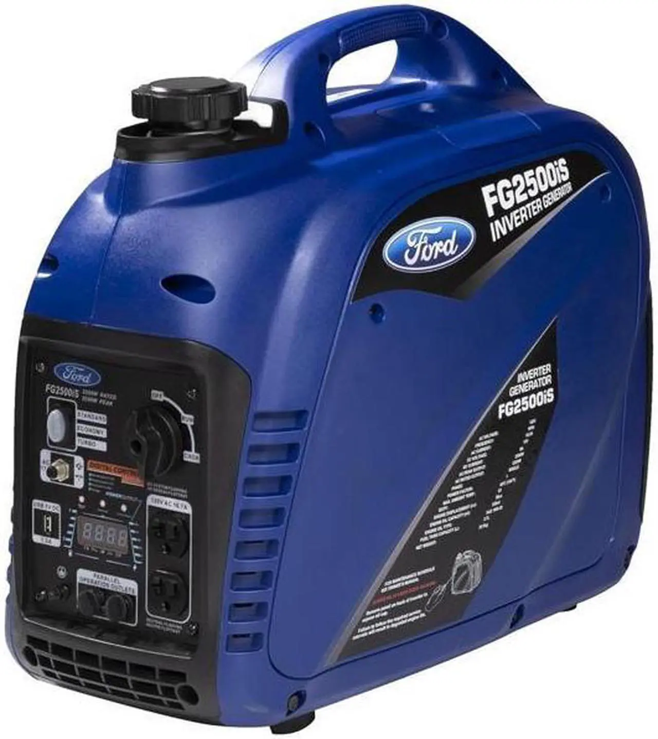 Ford 2500W Gas Powered Portable Inverter Generator - Compact and ...