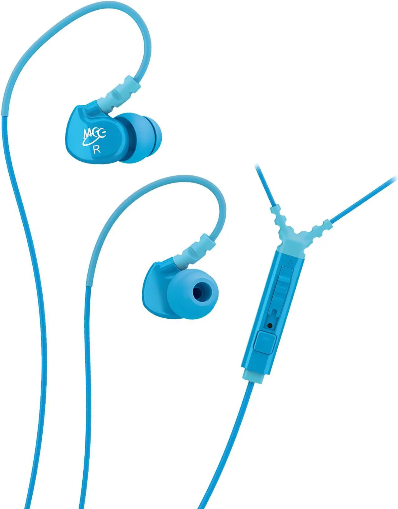 Mee audio Sport-Fi M6P Memory Wire In-Ear Earphones with Microphone ...