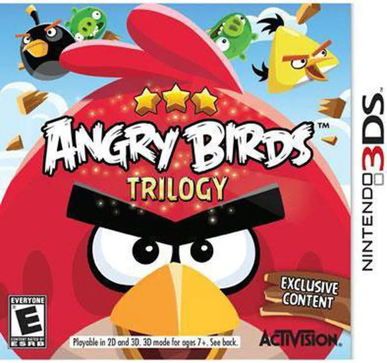 Activision Blizzard Inc 76729 Angry birds trilogy 3ds - Newegg.com