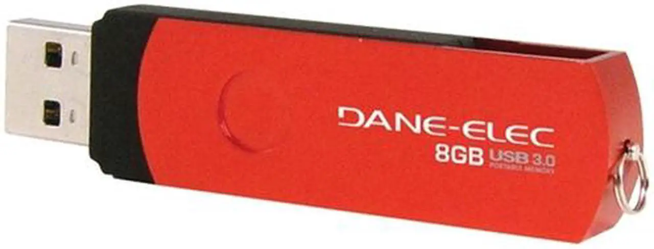 Dane-Elec 8 GB USB 3.0 Flash Drive - Red - Newegg.com