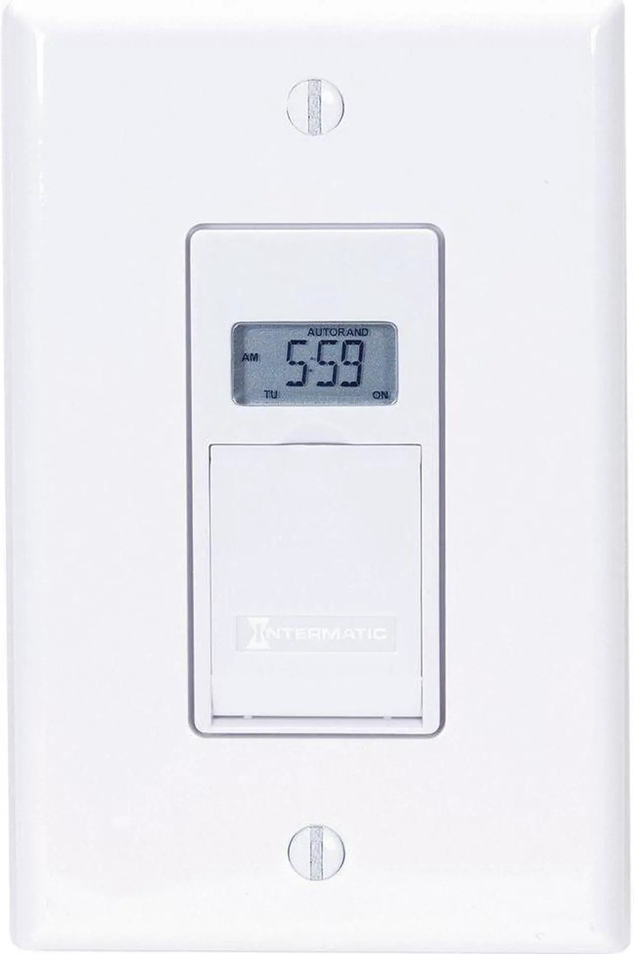 INTERMATIC EJ600 Timer,Digital,120V,12A,Wall Switch - Newegg.com