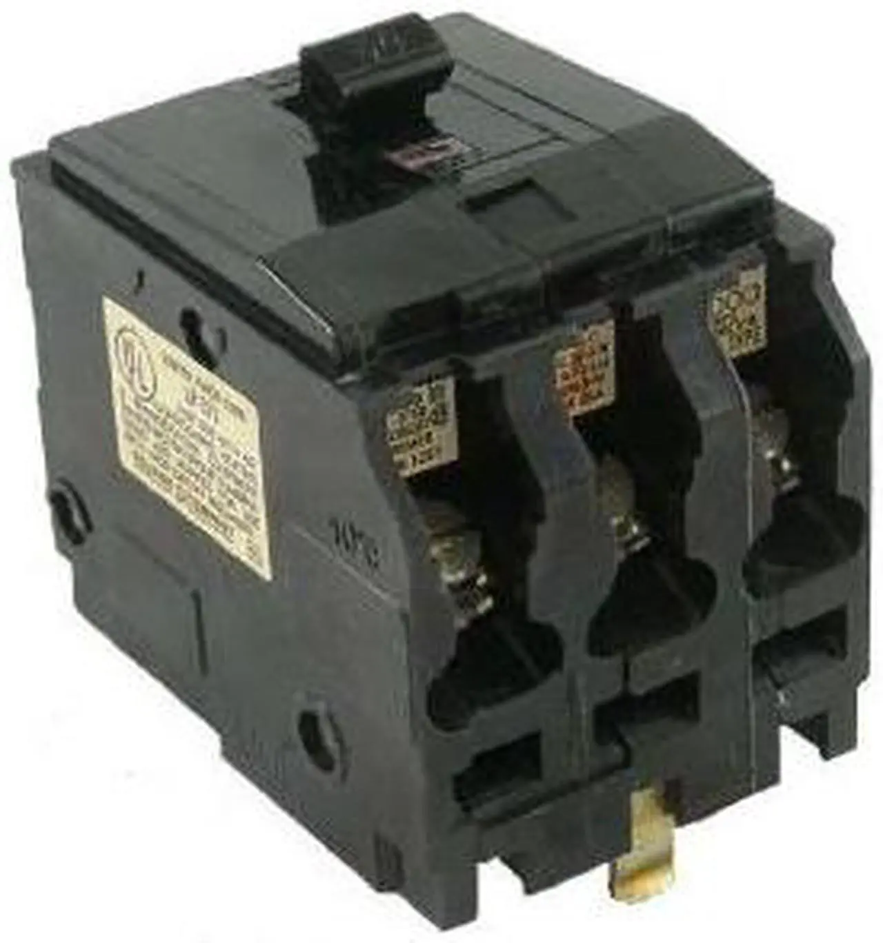 SQUARE D QO320 Miniature Circuit Breaker, QO Series, 20A, 3 Pole, 120 ...