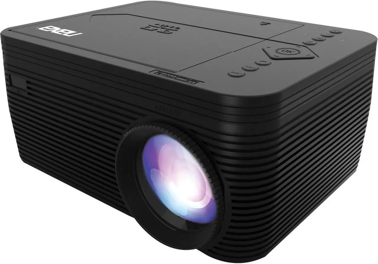 Naxa 150 inch Home Theater LCD Projector Combo with Built-In DVD Player ...