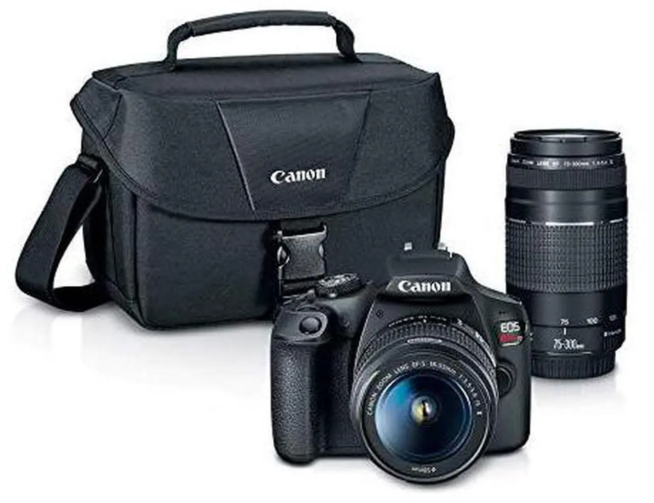 Canon EOS Rebel T7 Double Zoom Lens Kit - Newegg.com