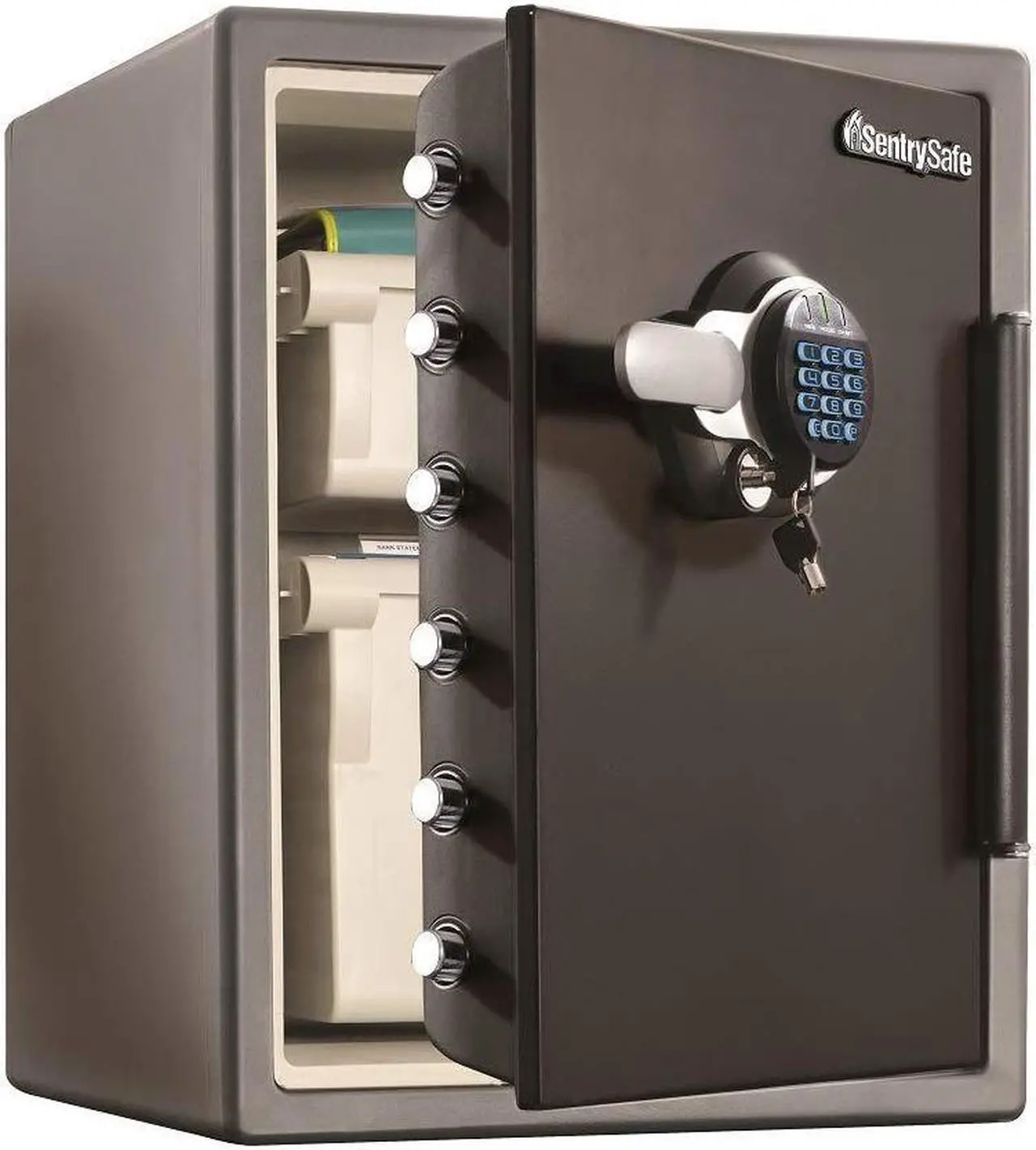 Sentry SFW205GQC Digital Fire/Water Safe, Interior Capacity 2 Cubic ft ...