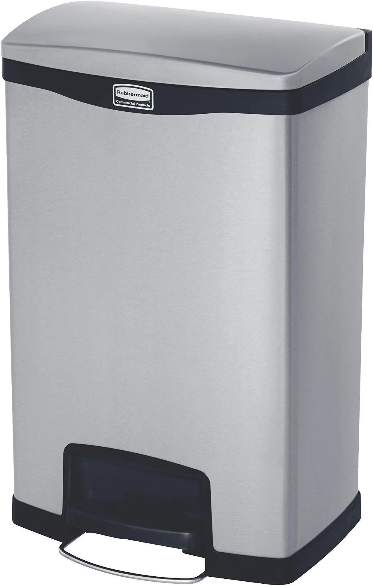 Rubbermaid Commercial Slim Jim Waste Container 1901992 - Newegg.com
