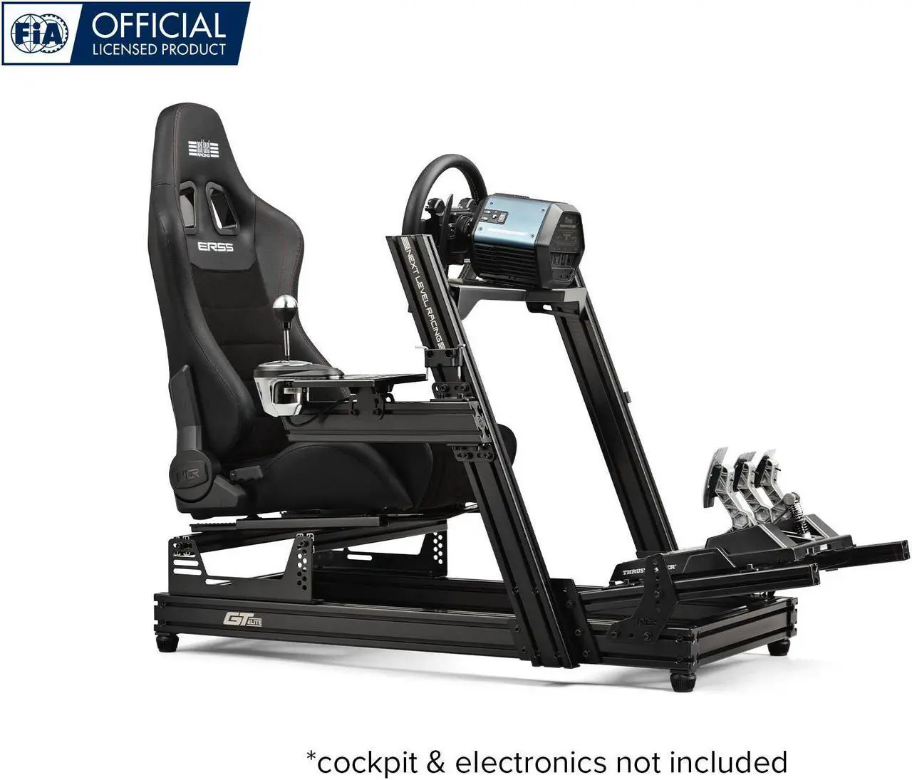 Next Level Racing NLR-E055 Ers5 Elite Reclining Seat Accs Leather Suede ...