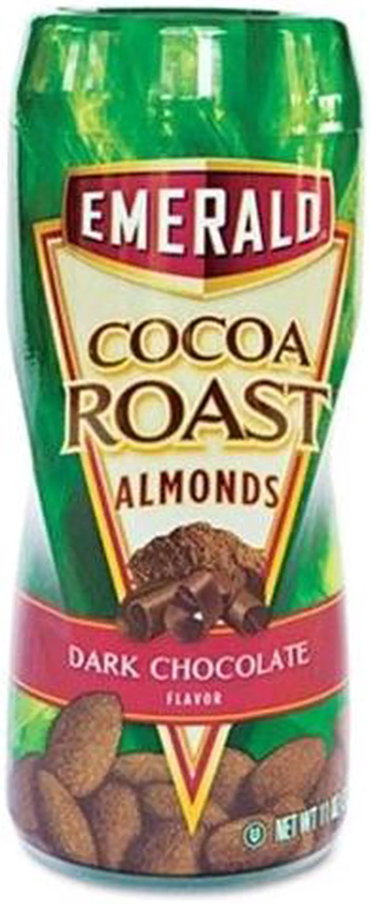 Emerald 86301 Dark Chocolate Cocoa Roast Almonds, 11 oz On-the-Go ...