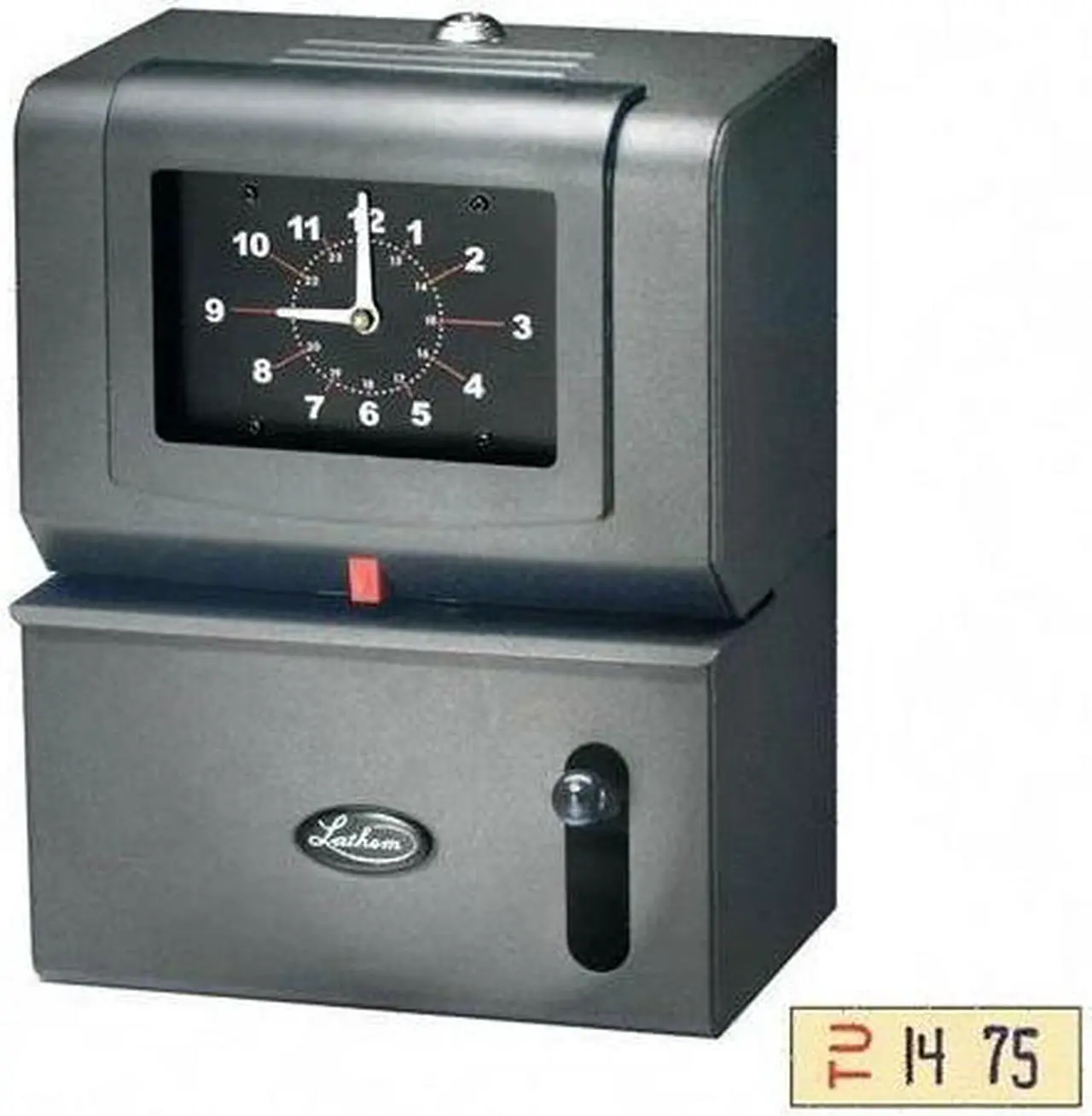 Lathem Time 2126 2126 Heavy-Duty Time Recorder, Analog, Manual ...