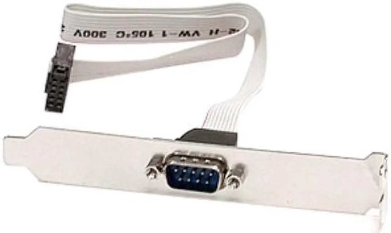 Supermicro 9-pin Serial Port Cable with Low-Profile Bracket - Newegg.com