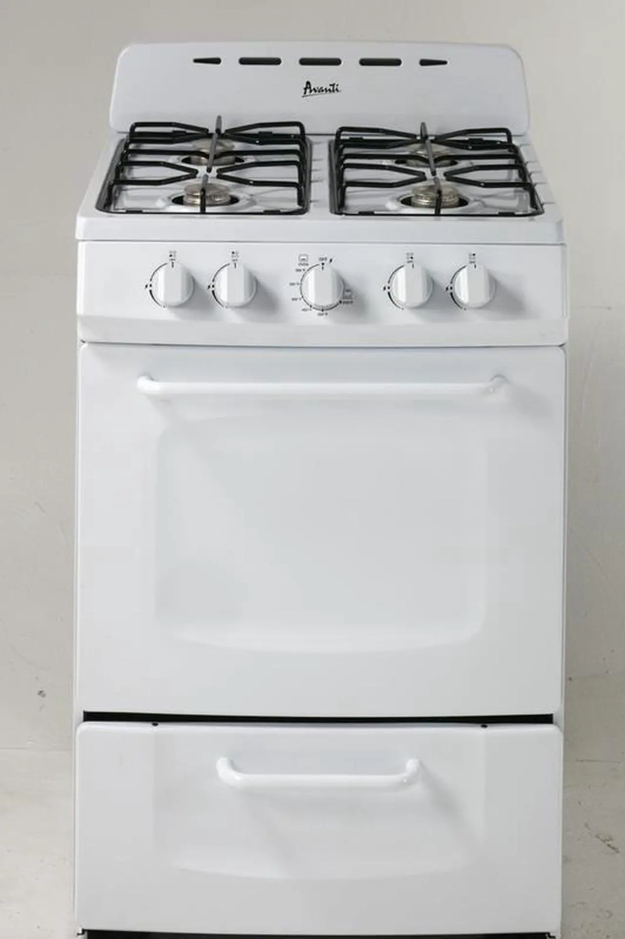 Avanti 24" Freestanding Gas Range GR024POW - Newegg.com