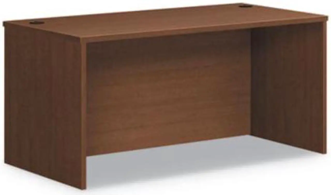 HON Foundation Desk Shell 60"W x 30"D Shaker Cherry Finish LM6030F ...