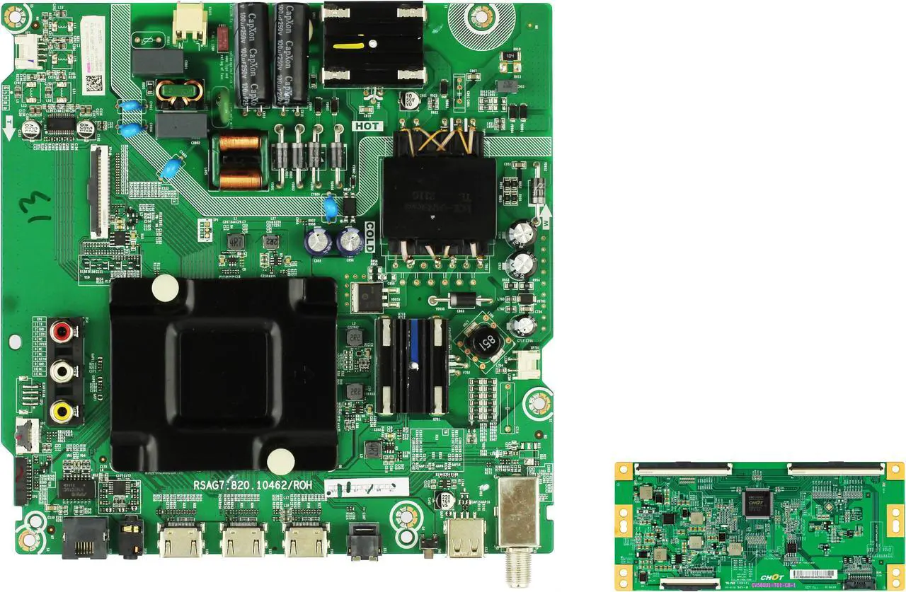 Hisense 58R6E3 Complete LED TV Repair Parts Kit VERSION 3 (SEE NOTE ...