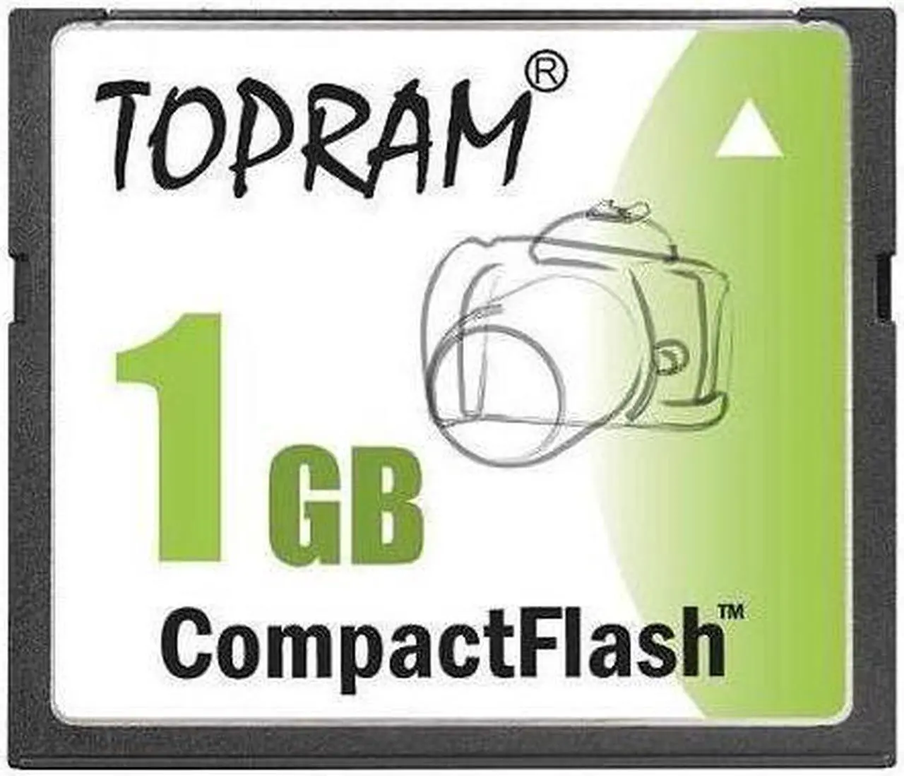 TOPRAM 1GB 1G CF CompactFlash Card Compact Flash SLC Flash - Bulk ...