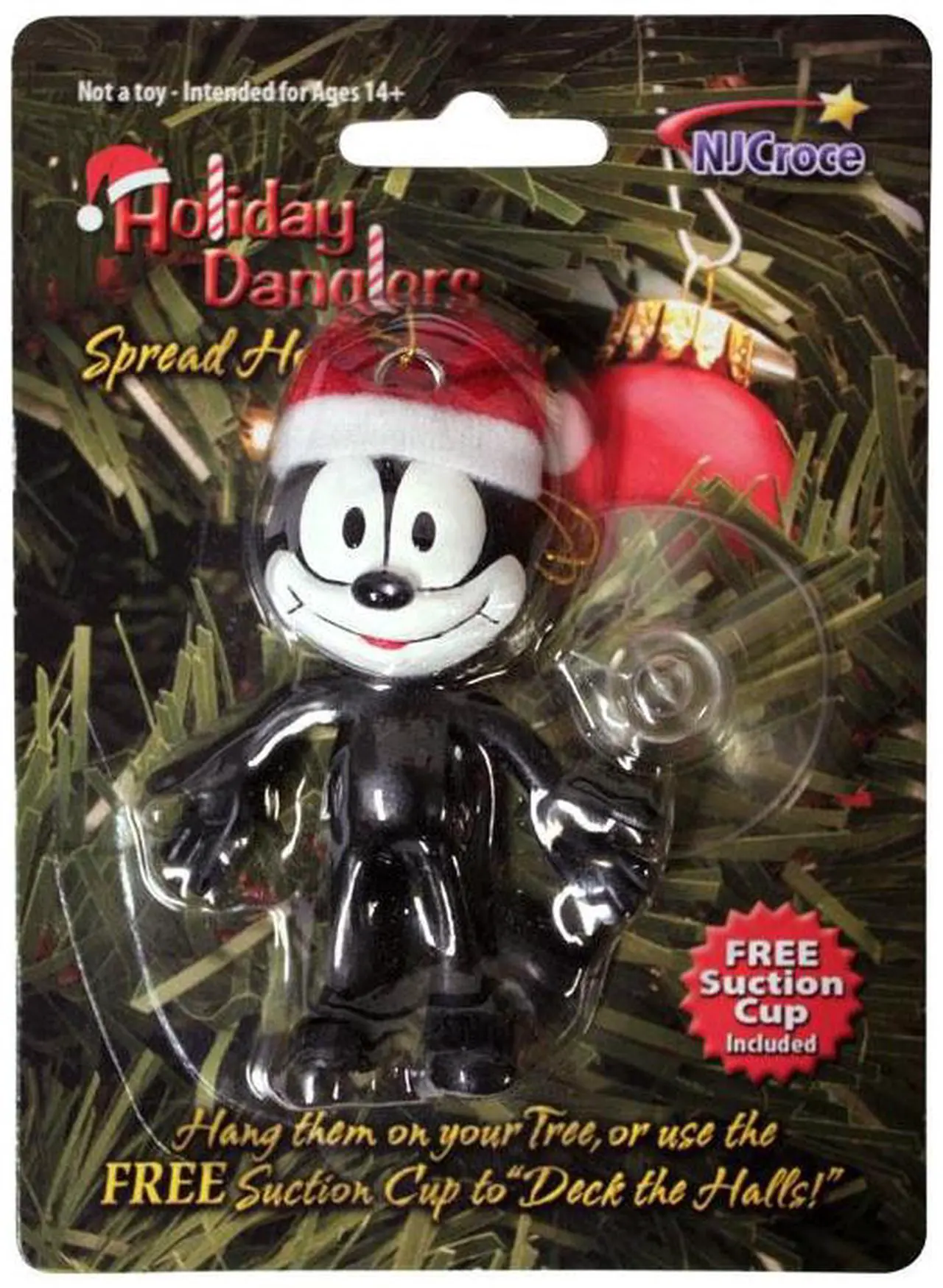 Felix the Cat Figural Christmas Tree Dangler Ornament - Newegg.com