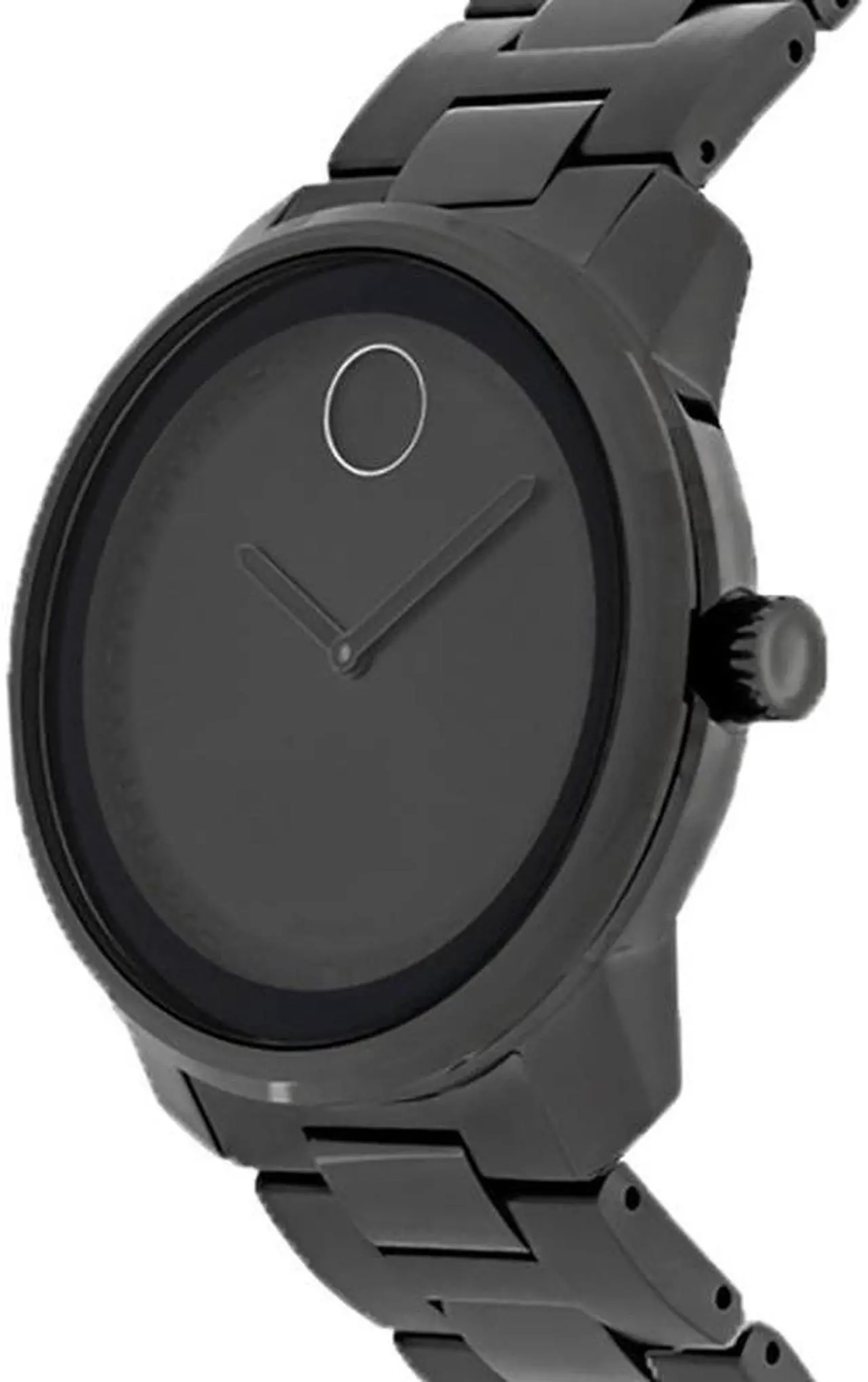 Movado Bold Mens Grey ION Plated Stainless Steel Band Swiss Quartz ...