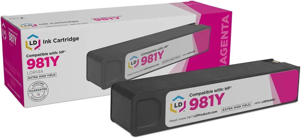 LD Remanufactured Ink Cartridge Replacement for HP 981Y L0R14A Extra ...