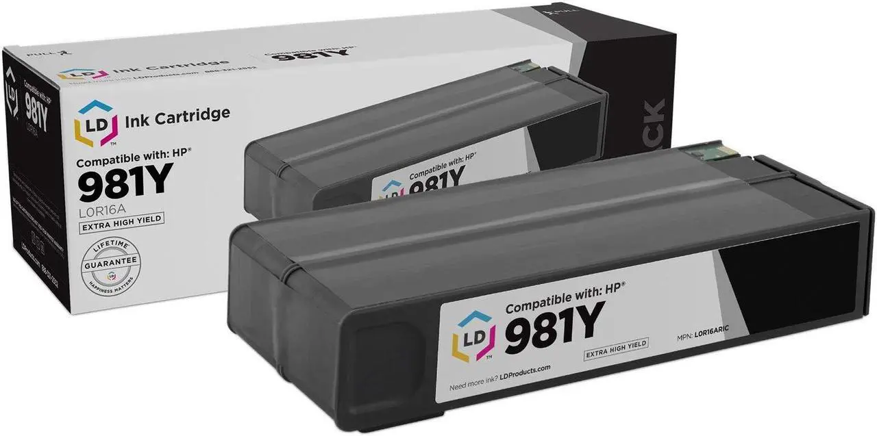 LD Products Remanufactured Ink Cartridge Replacement for HP 981Y L0R16A ...