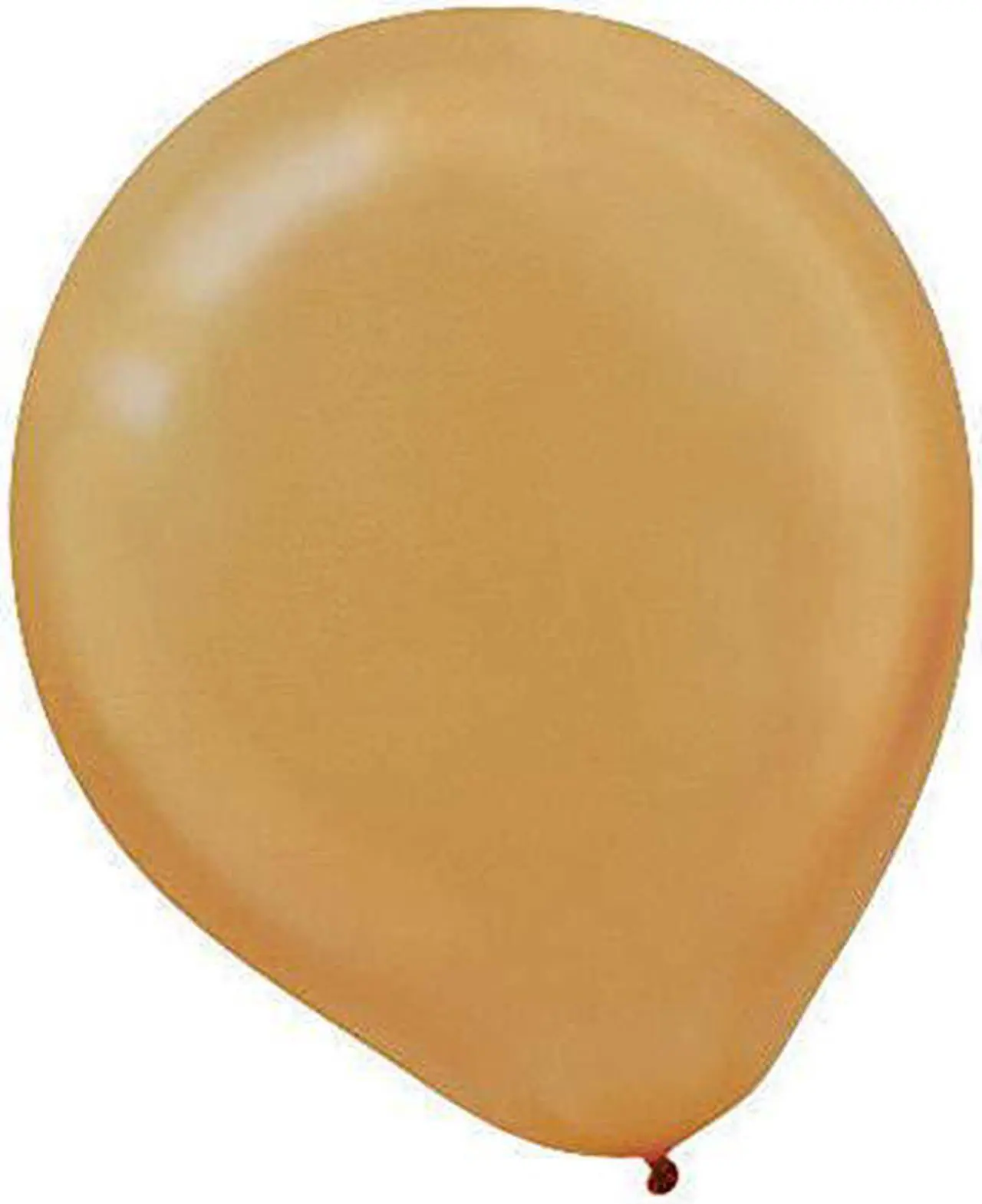 Amscan Pearlized Latex Balloons Packaged 12'' 3/Pack Gold 72 Per Pack ...