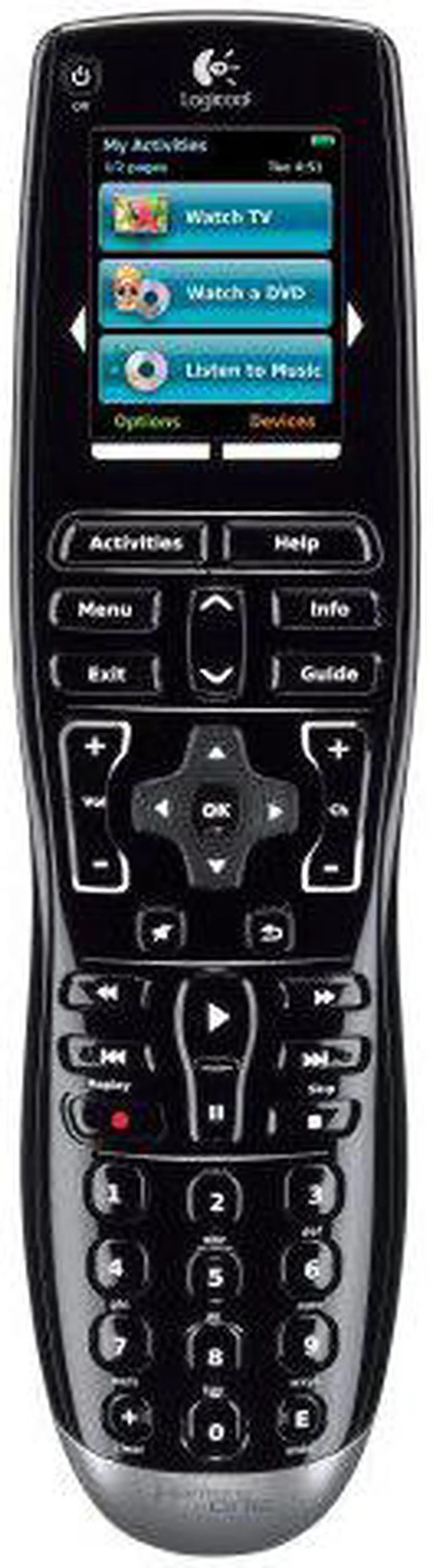 Logitech Harmony One Infrared Universal Advanced Remote Control ...