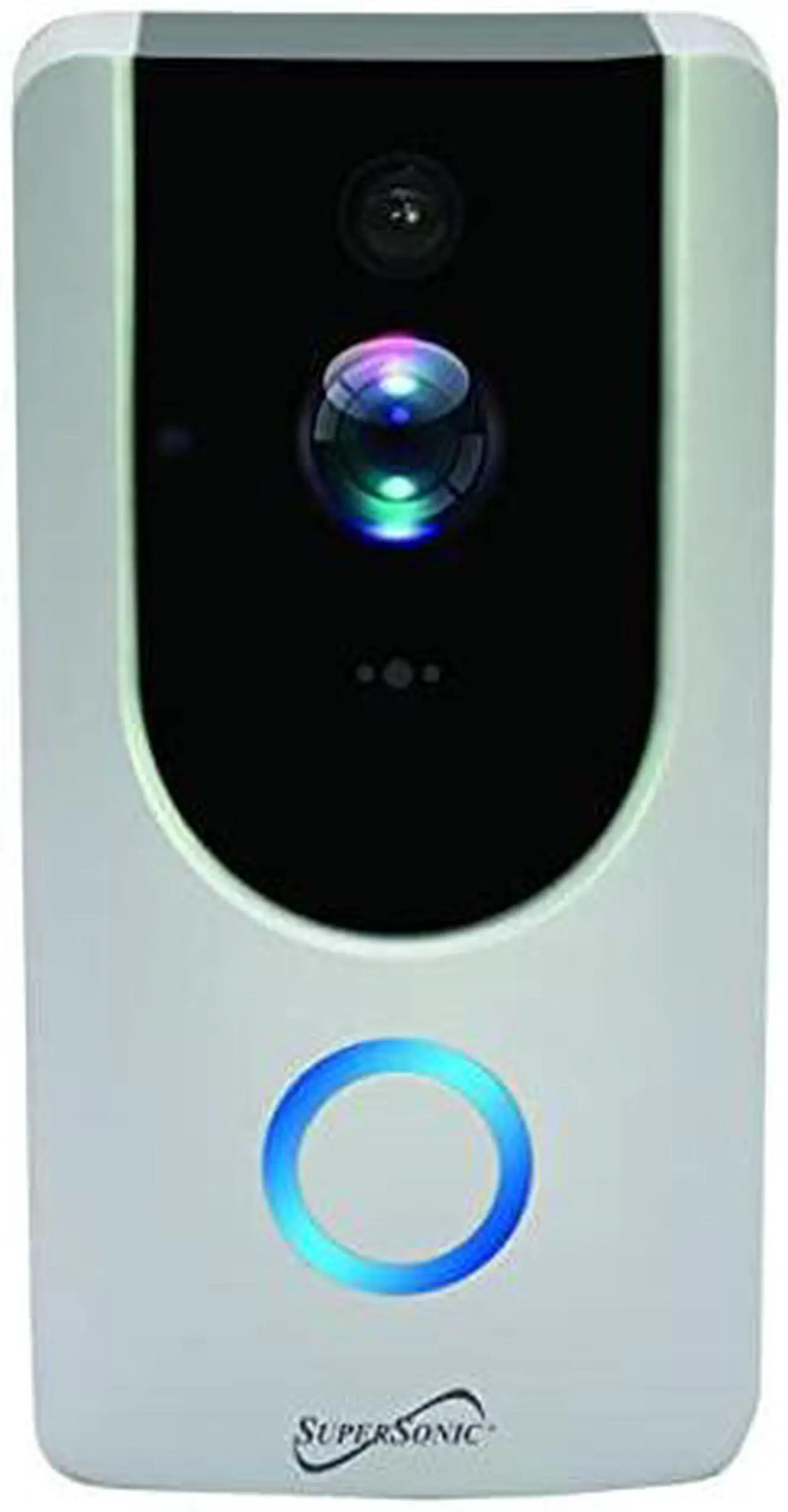 Supersonic SC-5000VD Smart Wi-Fi Doorbell Camera W/Smart Motion ...