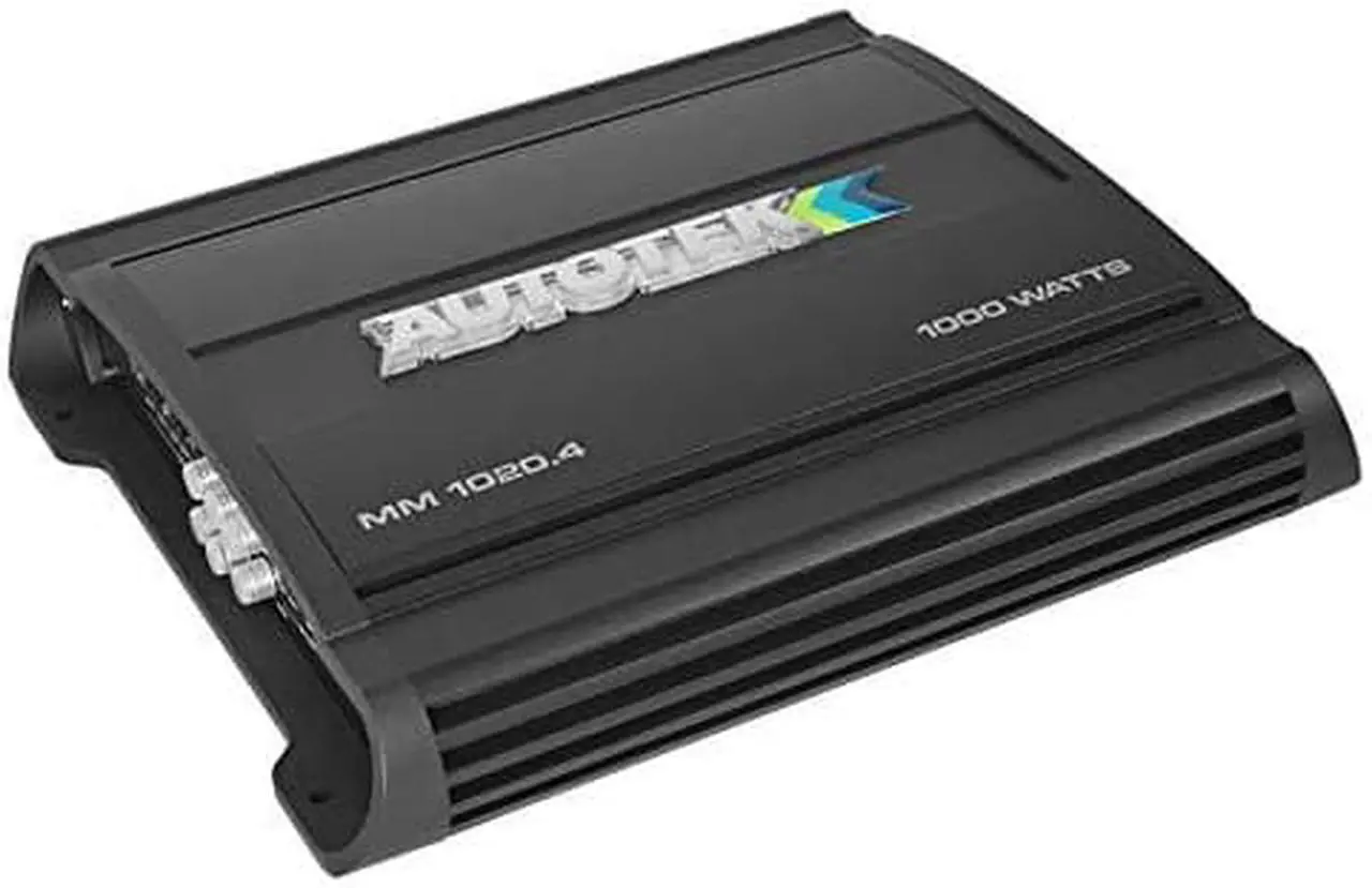 Autotek MM1020.4 Mean Machine 1000W 4 Channel Bridgeable Amplifier Car ...