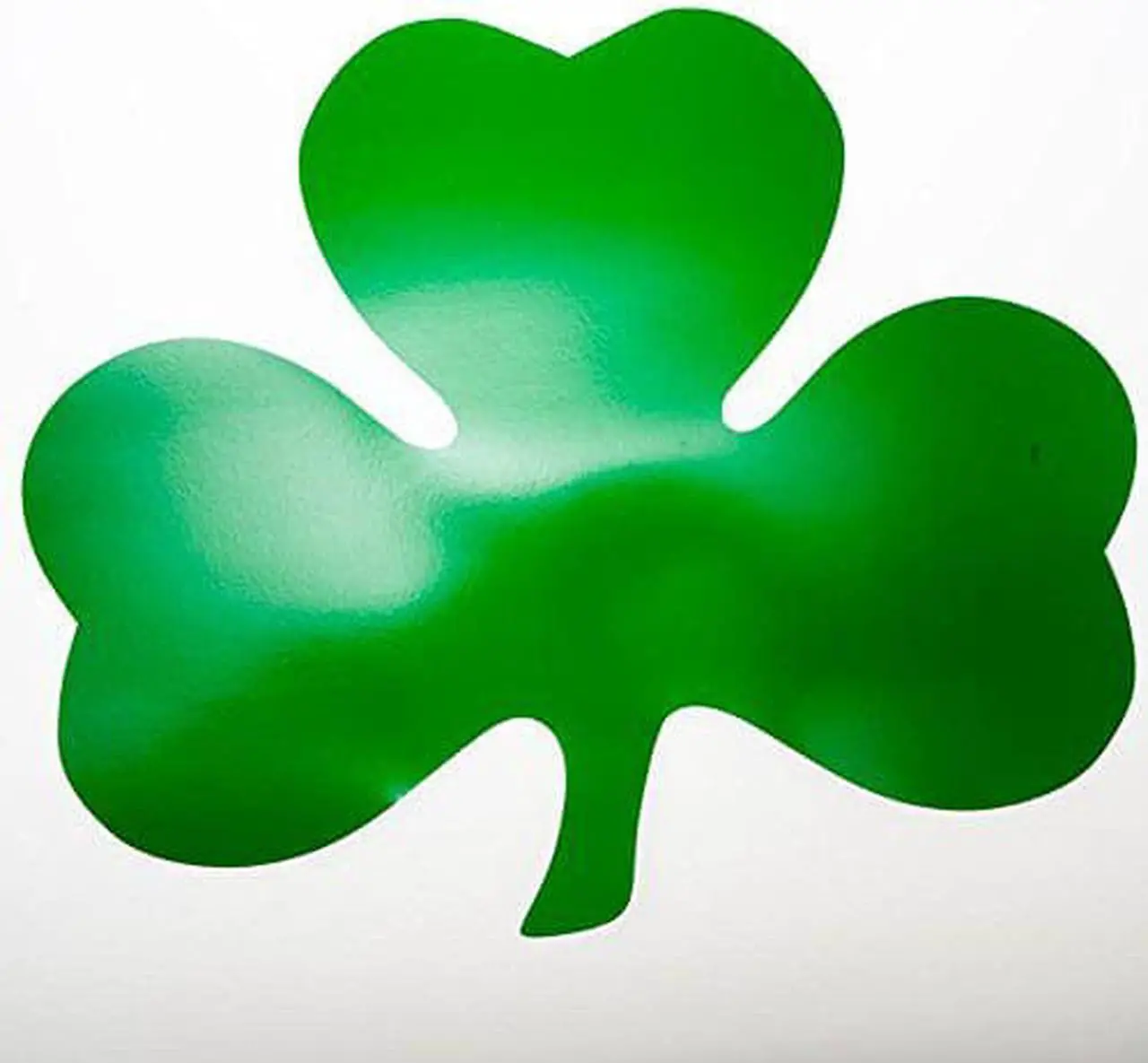 Printed Shamrock Cutout Party Accessory (1 count) (1/Pkg) - Newegg.com