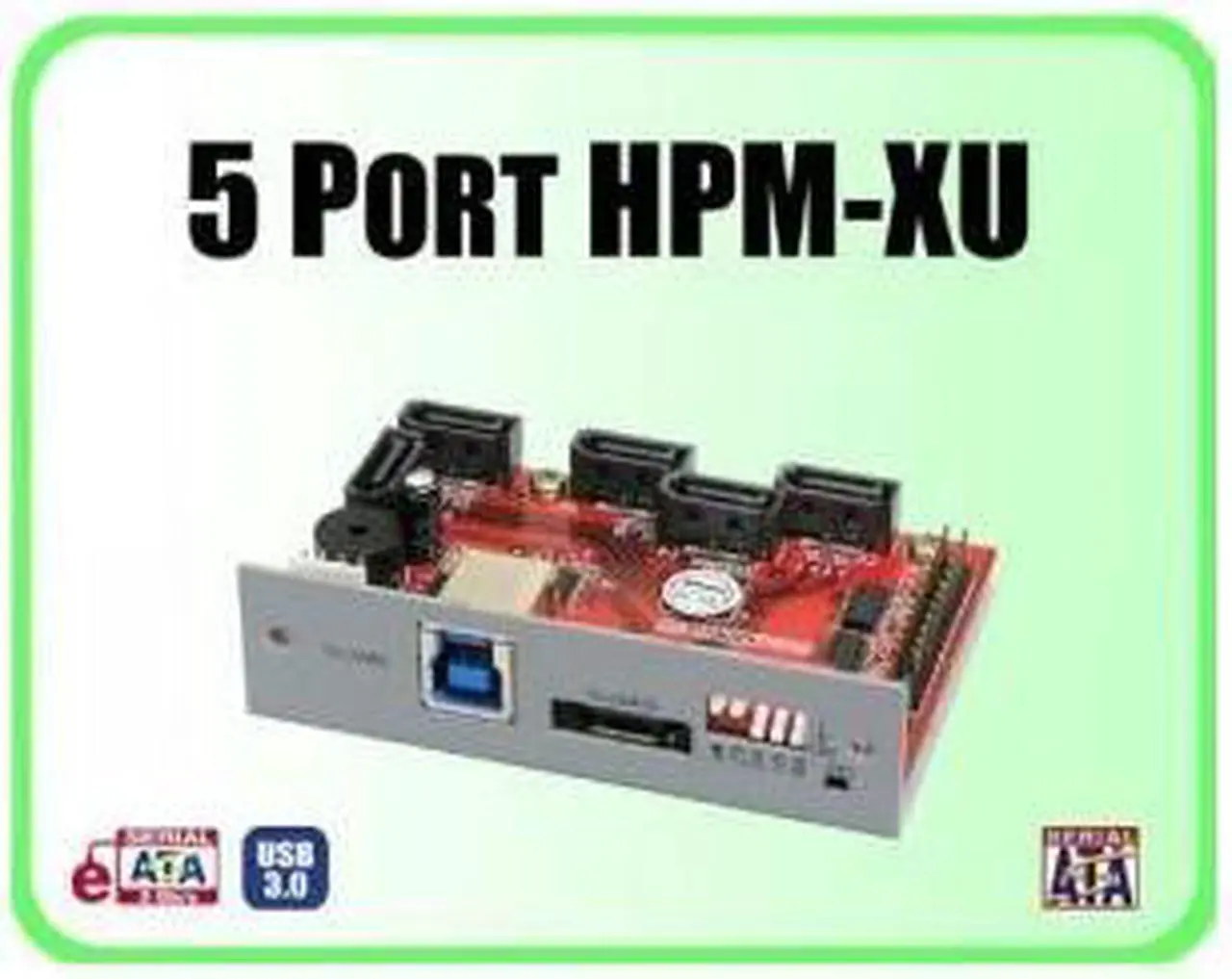 Addonics AD5HPMREU USB 3.0 HPM-XU 5-port Serial ATA Controller - Newegg.com