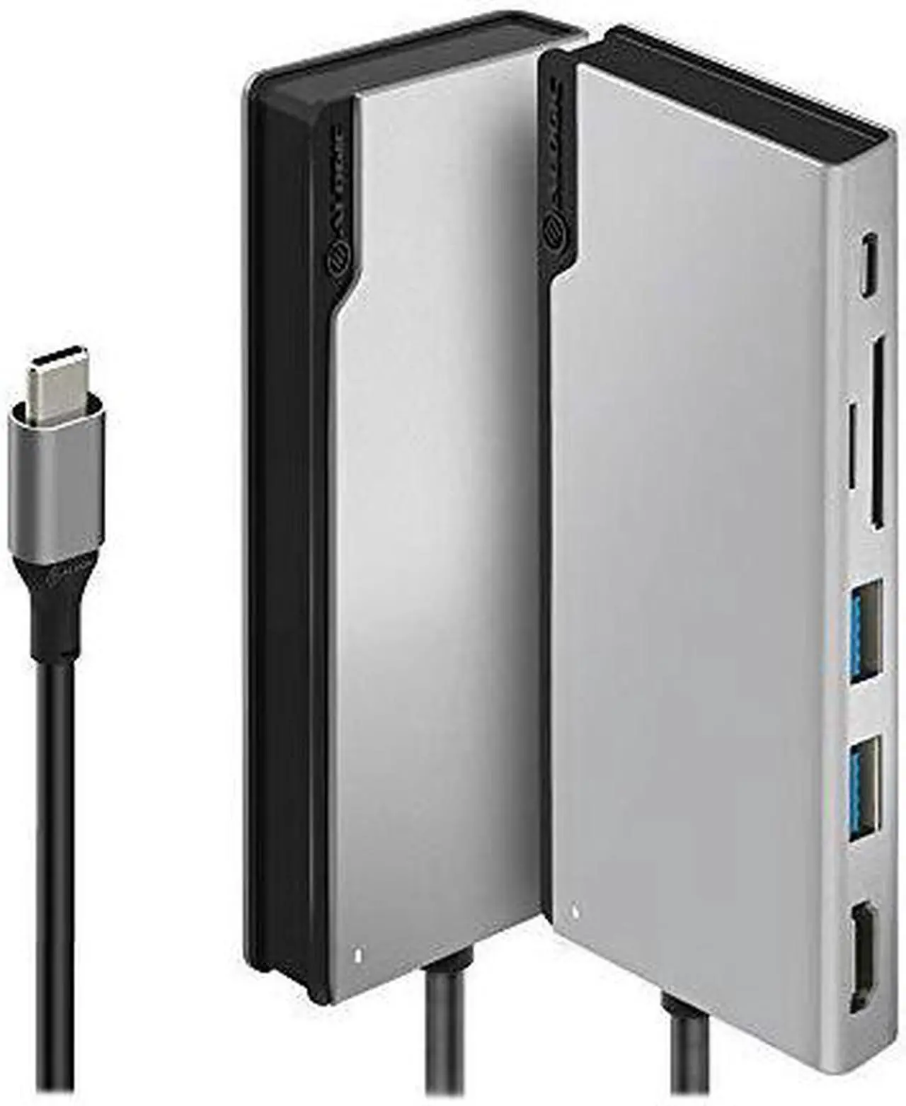 alogic usbc 6in1 hub/dock, supports 4k hdmi, 2 x usba usb 3.0 hub; 1 x ...